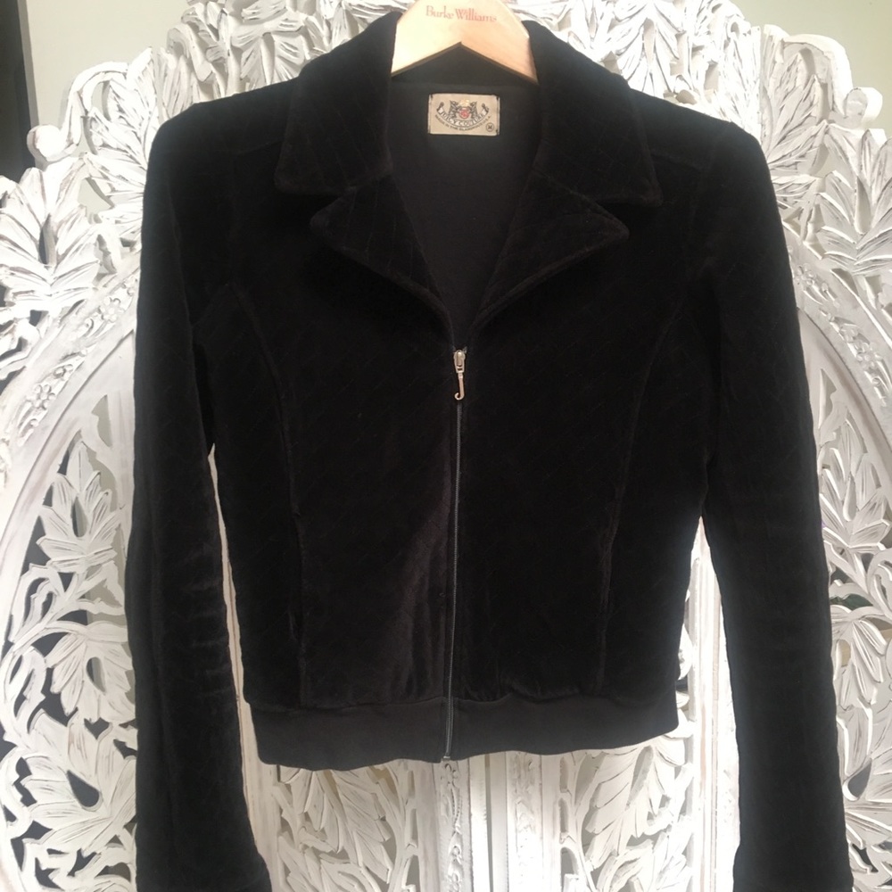 Juicy Couture Velour Quilted Jacket - Gem